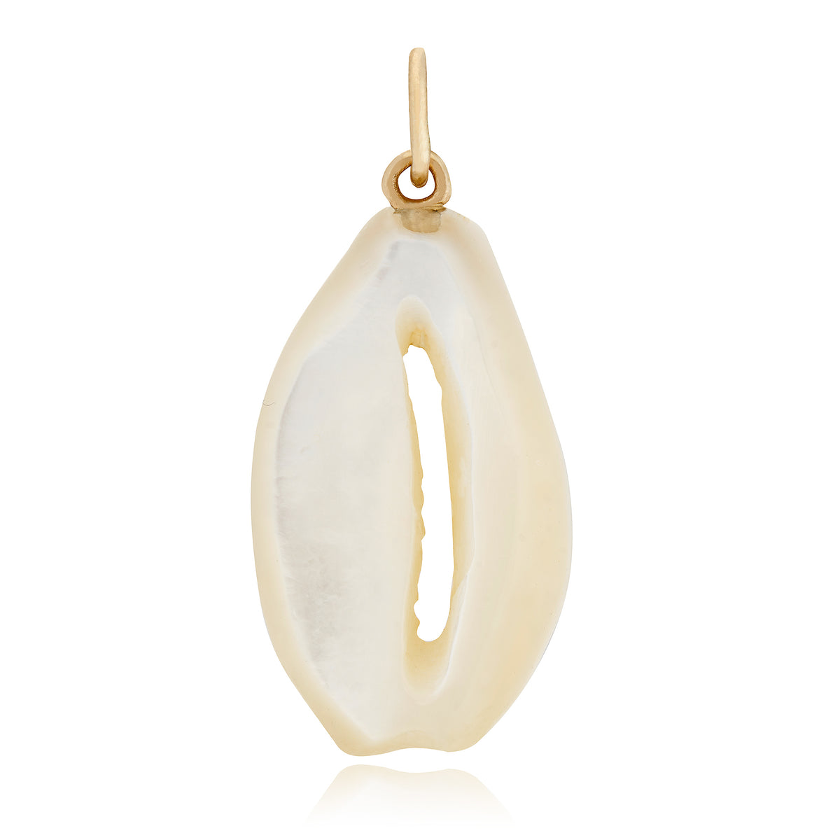 Large Cowrie Shell With Diamond – Maura Green