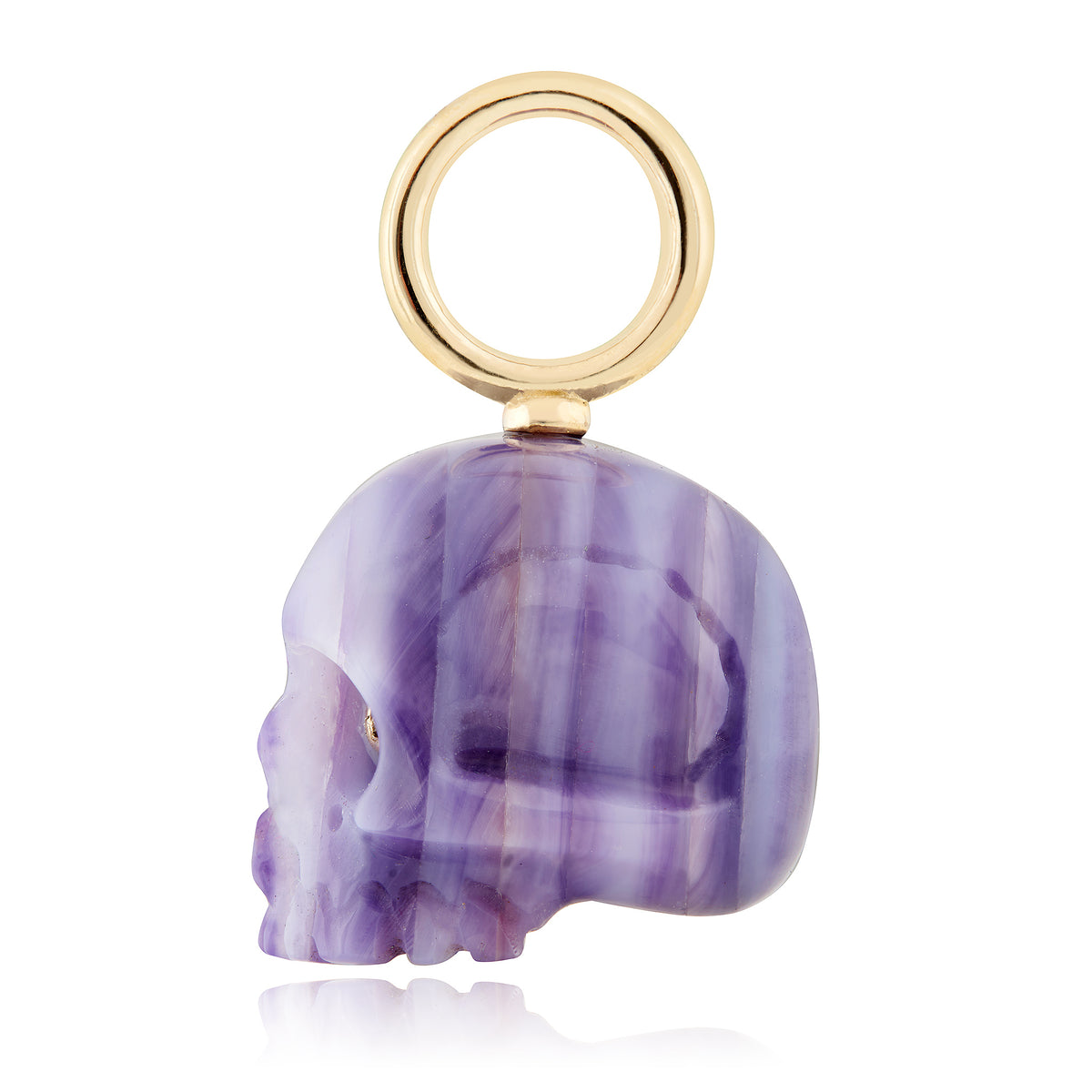Purple Clam Shell Skull Baby – Maura Green